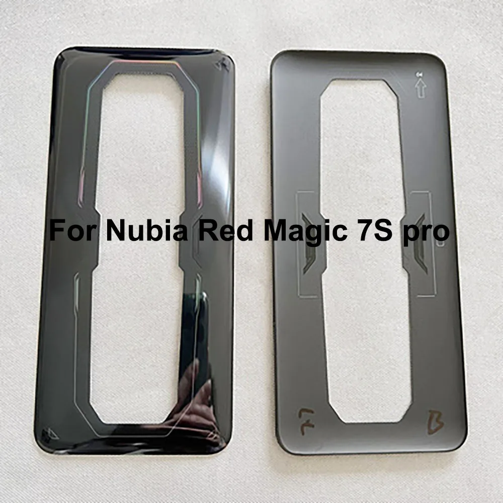 Back-Glass-Rear-Cover-For-Nubia-Red-Magic-7S-pro-Battery-Door-Housing ...