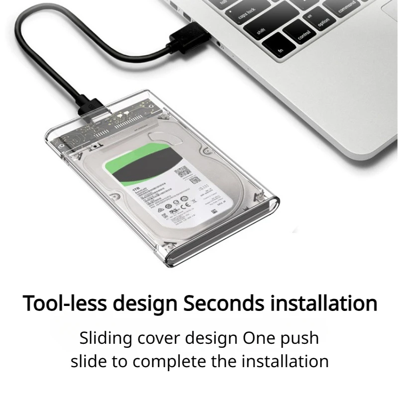 2-5-inch-Tool-free-Transparent-Hard-Disk-Box-3-0-Notebook-Mechanical ...