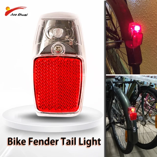Jueshuai LED Rear Light for Bicycle Red Reflector Tail Light for Rear ...