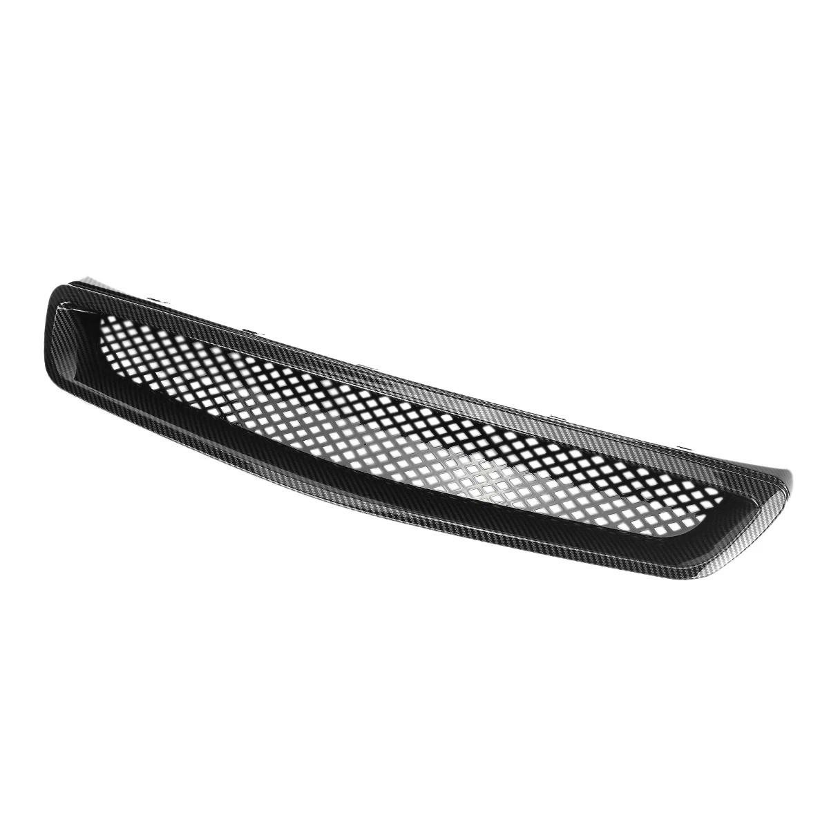 EK T R Style Front Bumper Hood Mesh Grill Grille for Honda Civic EK CX ...