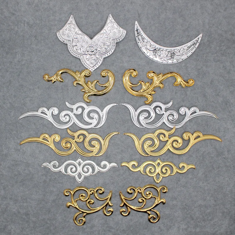 Metal-Filigree-For-DIY-Stage-Performance-Bride-Headdress-Necklace ...