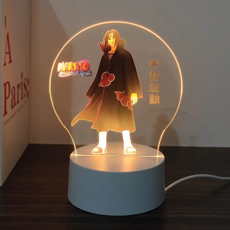 New-Animation-Naruto-anime-peripheral-light-up-stand-night-light-Naruto ...