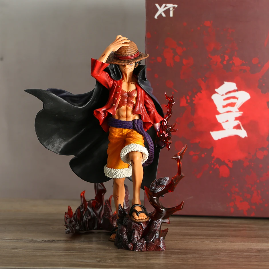 24cm-One-Piece-Monkey-D-Luffy-Four-Emperors-Collection-Figure-Figurine ...