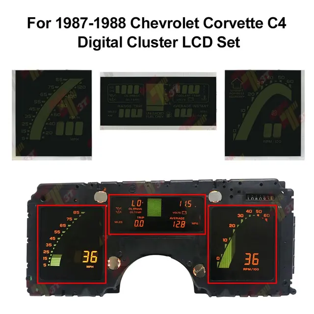 1984 Corvette Cluster