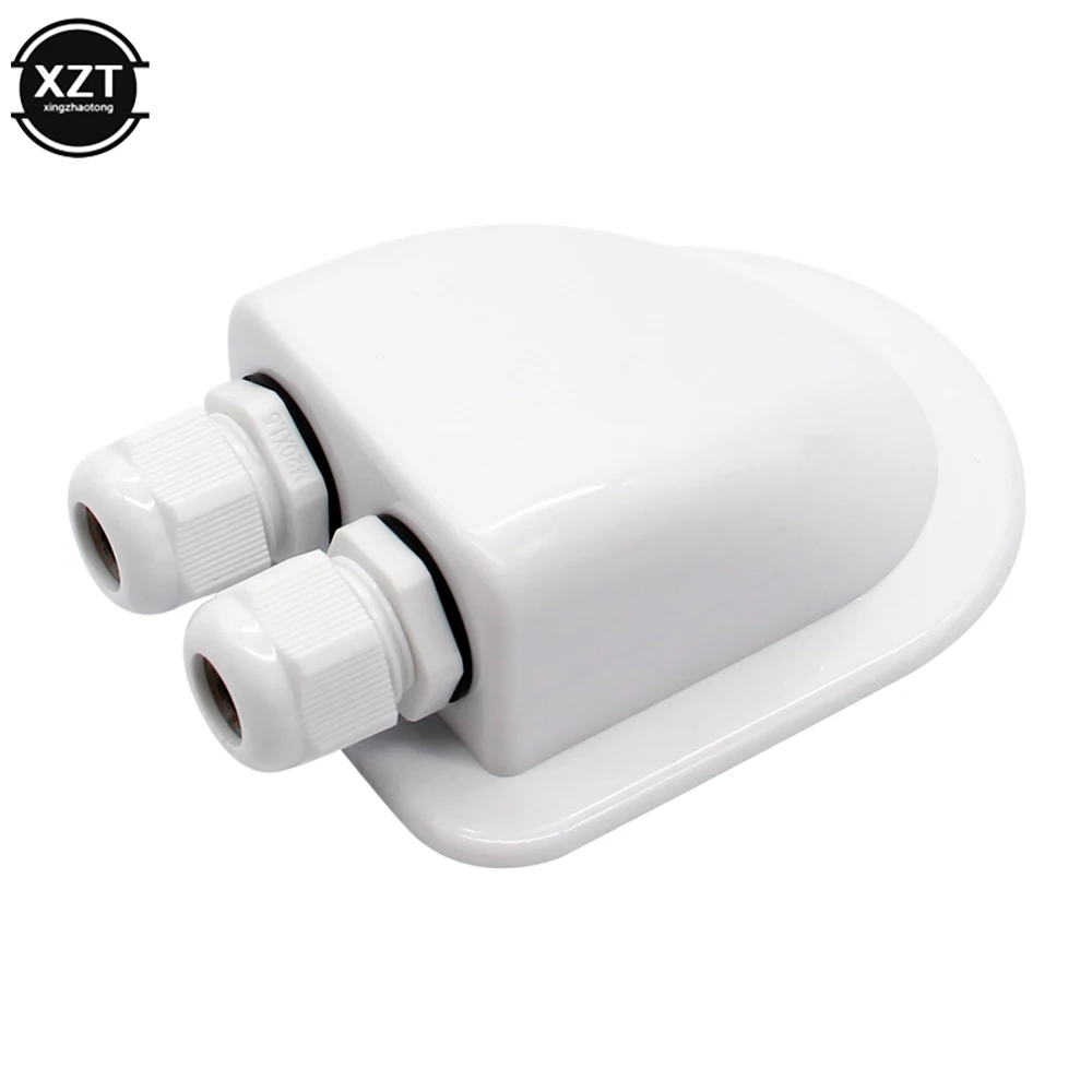 Waterproof-Abs-Junction-Box-Double-Cable-Entry-Gland-For-RV-Camper-Van ...