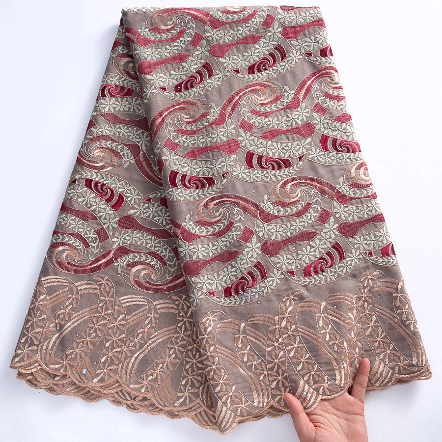 Elegant Cotton Lace & Swiss Voile Lace Fabric - Premium DIY Dressmaking ...