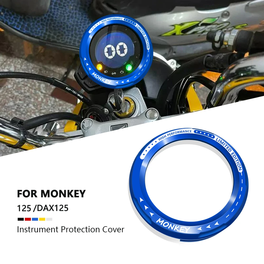 Accesorios-para-motocicleta-Monkey-125-Dax-125-veloc-metro-medidor-cubierta-de-anillo-marco-de ...