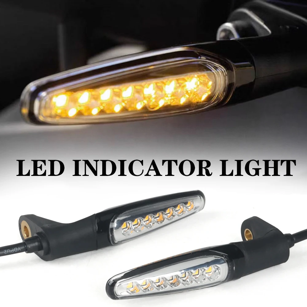 New motorcycle part LED indicator light fluid steering suitable FOR ...