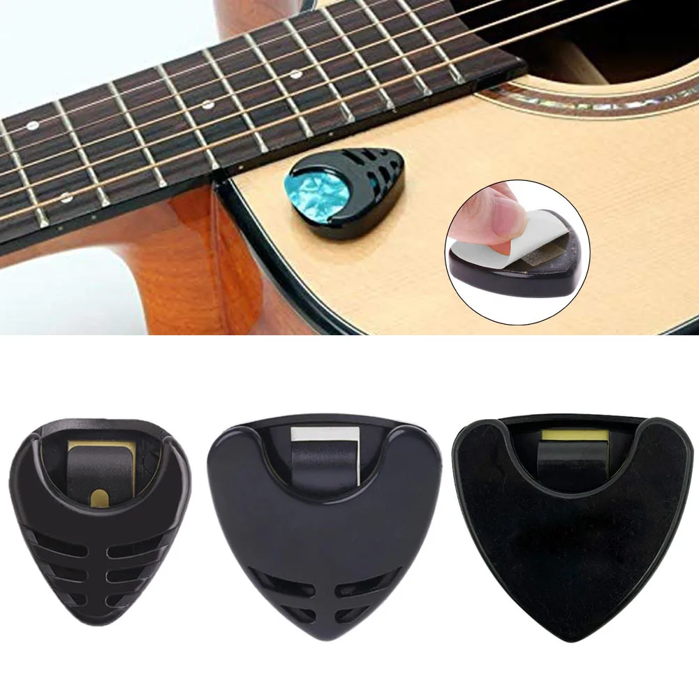 1pcHeart-Pick-Box-Guitar-Pick-Holder-Plastic-Plectrum-Case-Mediator ...
