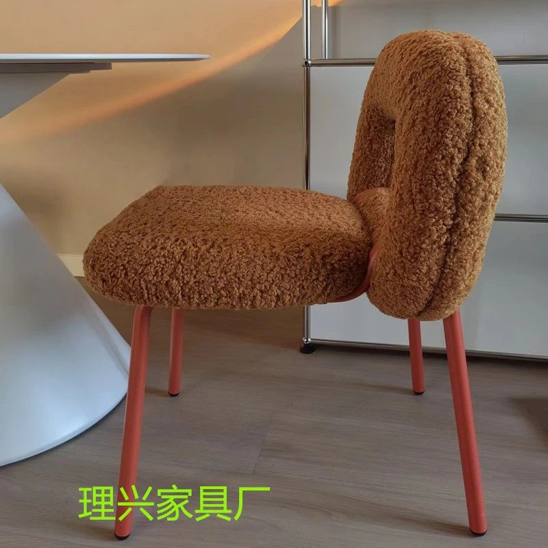 New donut chair Nordic style designer dining chair ins style room ...