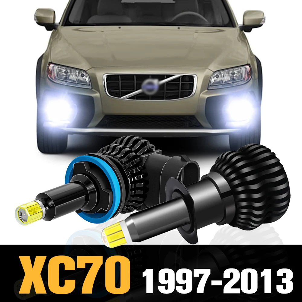 2pcs-Canbus-LED-Fog-Light-Lamp-Accessories-For-Volvo-XC70-1997-2013 ...