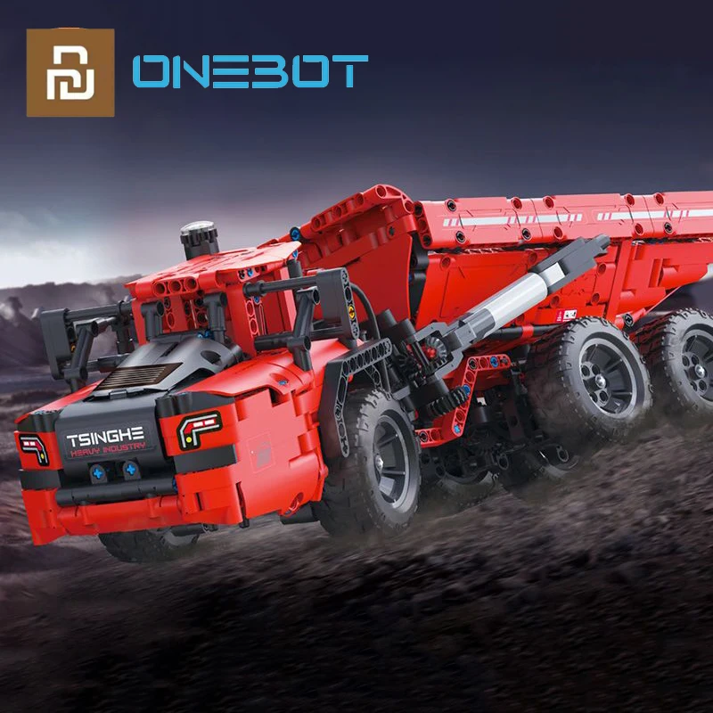 Xiaomi Onebot Articulated Mining Truck 1:12 Simulation Heavy Truck ...