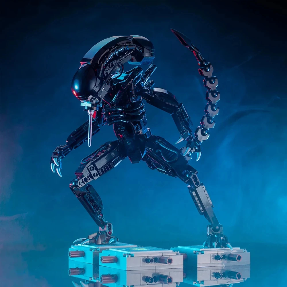 Creative-Expert-Aliens-Model-Building-Blocks-603Pcs-Model-Moc-Modular ...