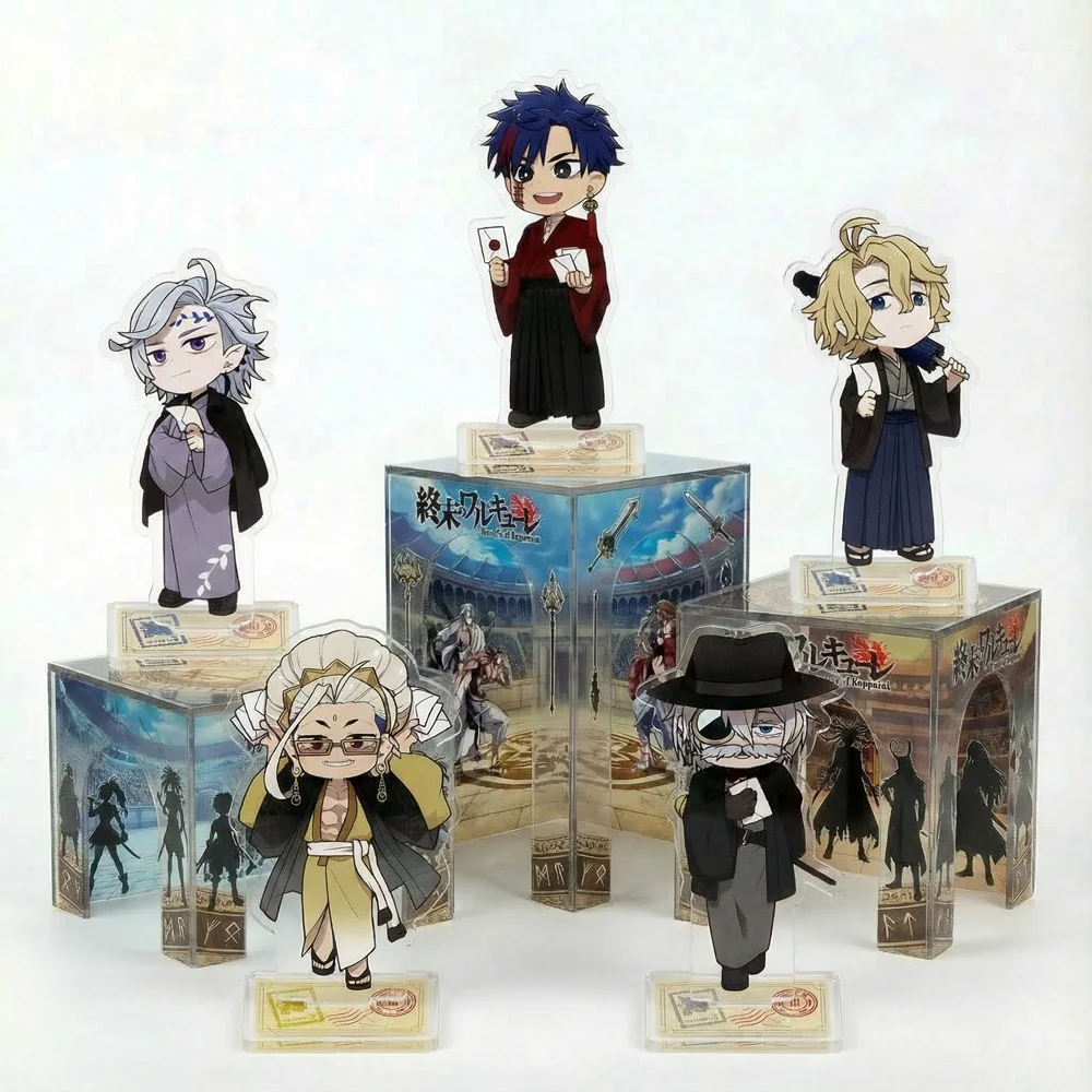Record of Ragnarok-figuras con soporte acrílico de 10cm, Cosplay de ...