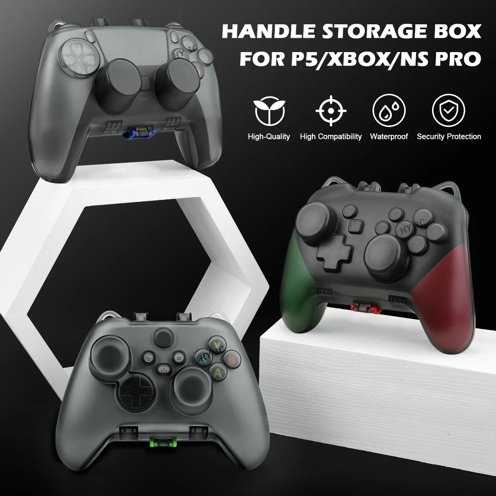 Transparent-For-NS-Switch-Pro-Wireless-Controller-Storage-Box-Shell ...