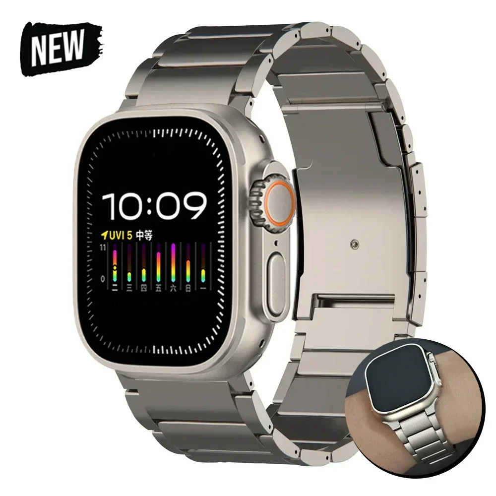 Titanium-Business-Strap-for-Apple-Watch-Series-10-46mm-Ultra-2-49mm ...