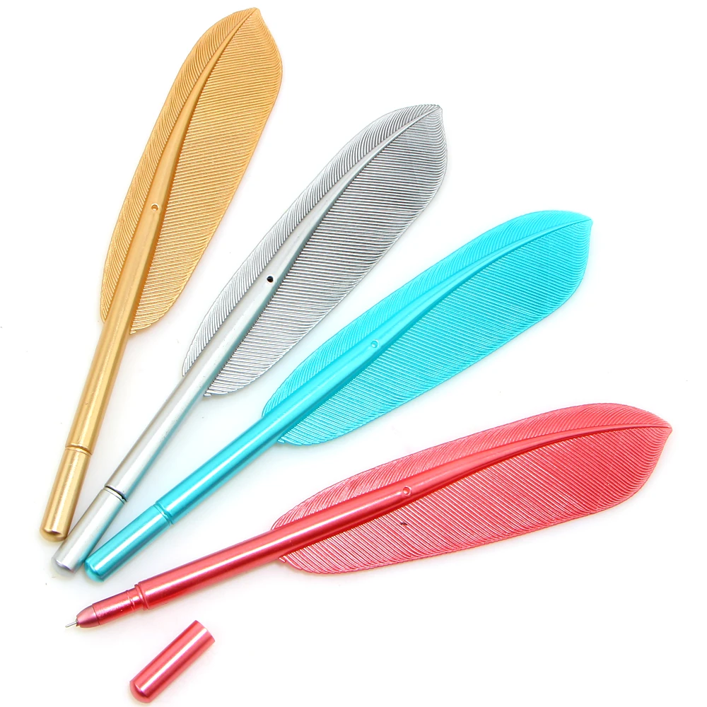 Feather School Supplies Stationery | Ballpoint Pen Feathers | Feather ...