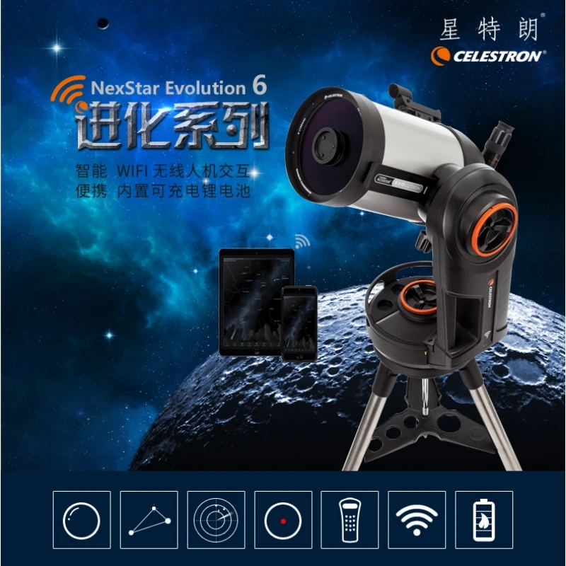 CELESTRON-NEXSTAR-EVOLUTION-6-Bateria-de-L-tio-Integrada-Introdu-o ...