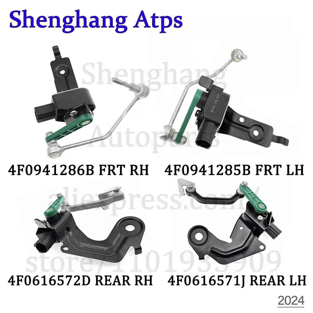 New-Front-Rear-Right-Left-Height-Level-Sensor-4F0941286B-4F0941285B ...