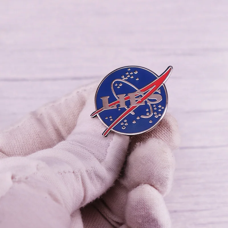 Explorers Nasa Pin