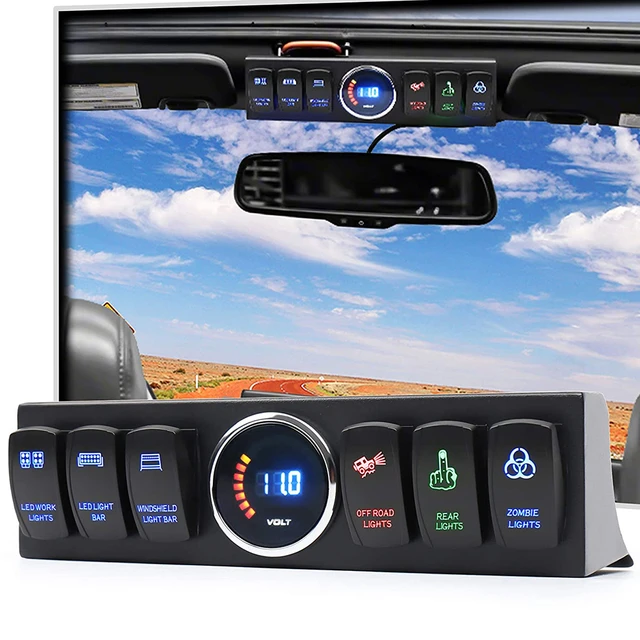 Jeep Toggle Switch Panel