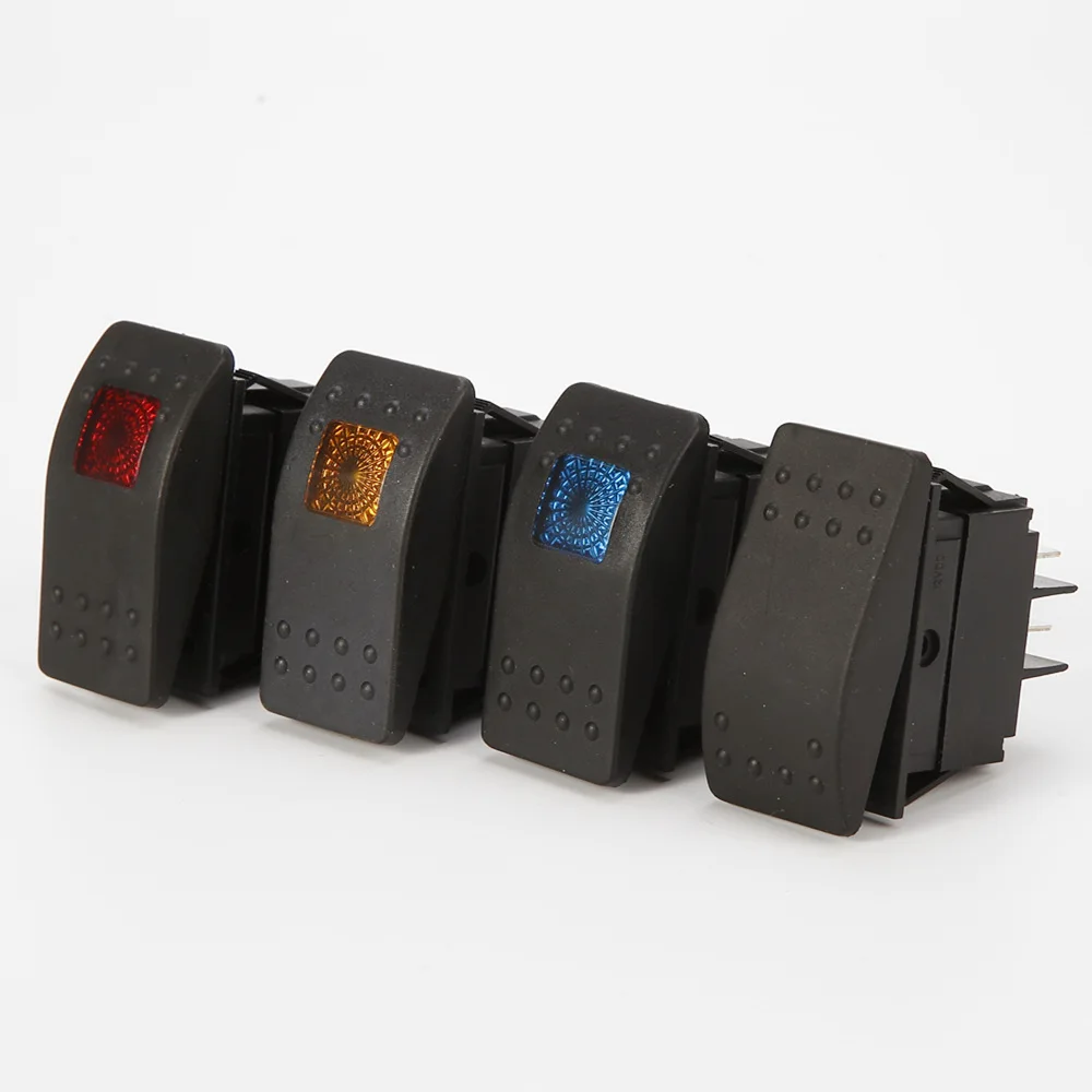 ABILKEEN Factory Supply KCD2 Rocker Marine Switch ON-OFF Latching ...