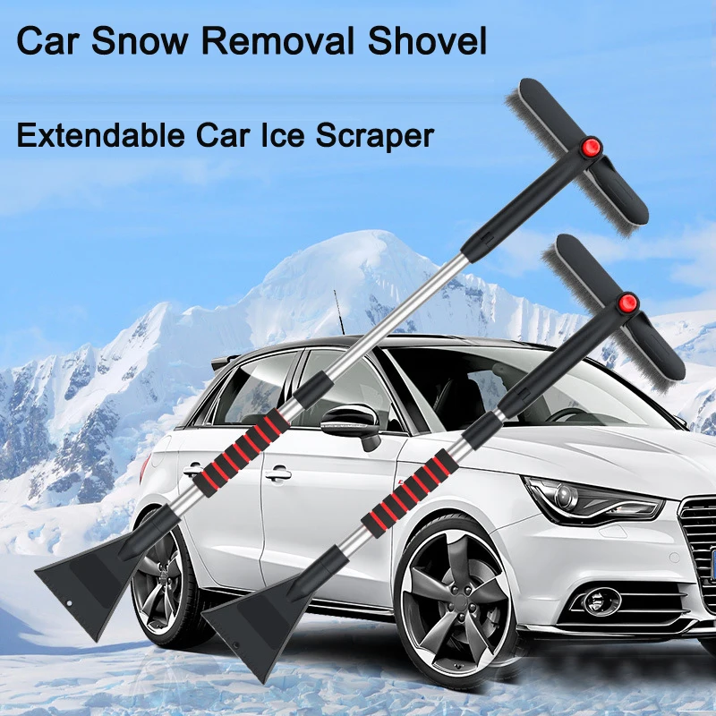 Car-Snow-Shovel-360-Degree-Ice-Scraper-With-Brush-For-Car-Windshield ...