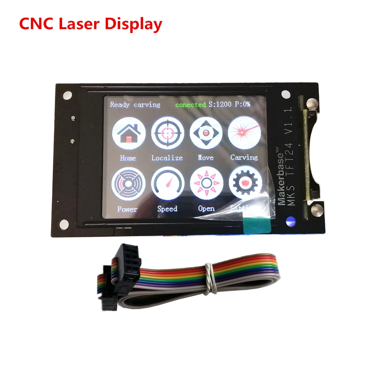 Grbl 1.1 Offline Display Controller Tft24 Touch Screen Cnc Laser Lcd ...