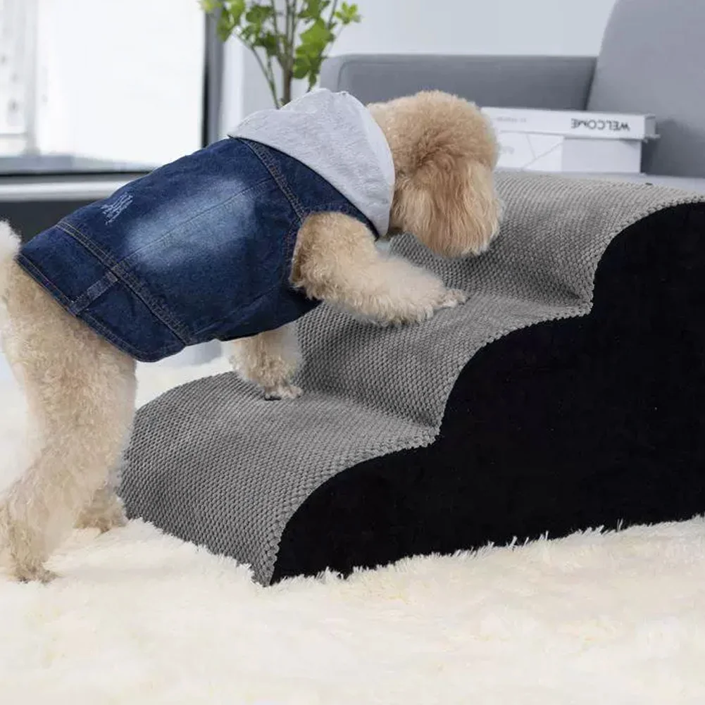 3-Steps-Dog-Steps-Pet-Stairs-Puppy-Cat-Kitten-Ladder-Pet-Ladder-with ...