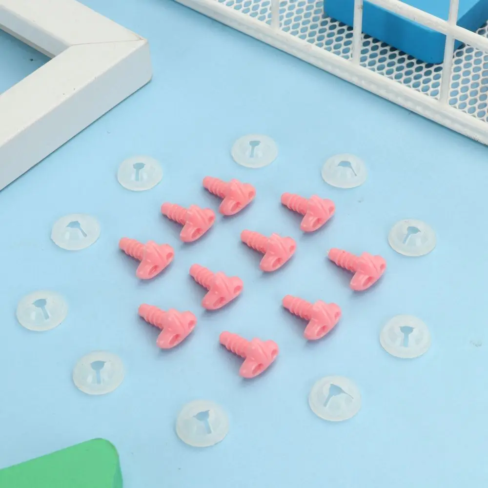 10pcs DIY Animals Crafts Plastic Triangle Noses For Dolls Toys For Bear ...