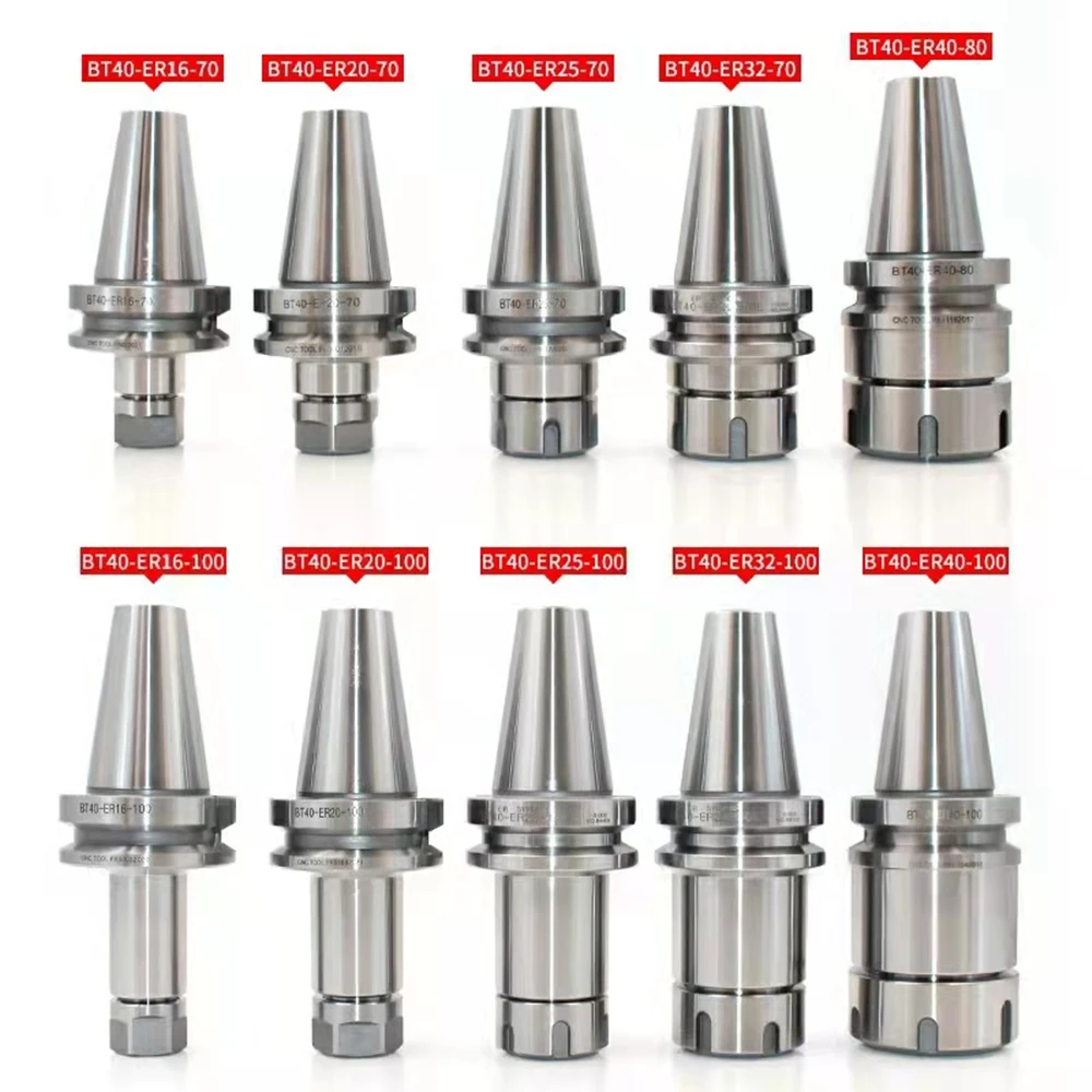 1PCS BT40 Spring Collet Chuck keyless ER11 ER16 ER20 ER25 ER32 ER40 70L ...