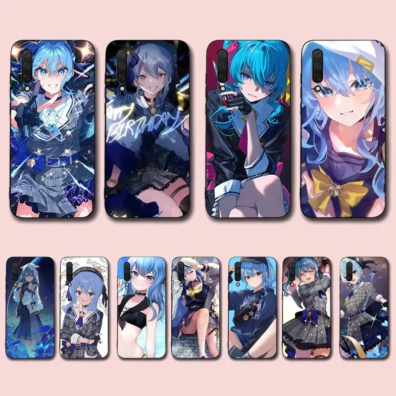 Hoshimachi Suisei Anime Phone Case for Xiaomi mi 5 6 8 9 10 lite pro SE ...