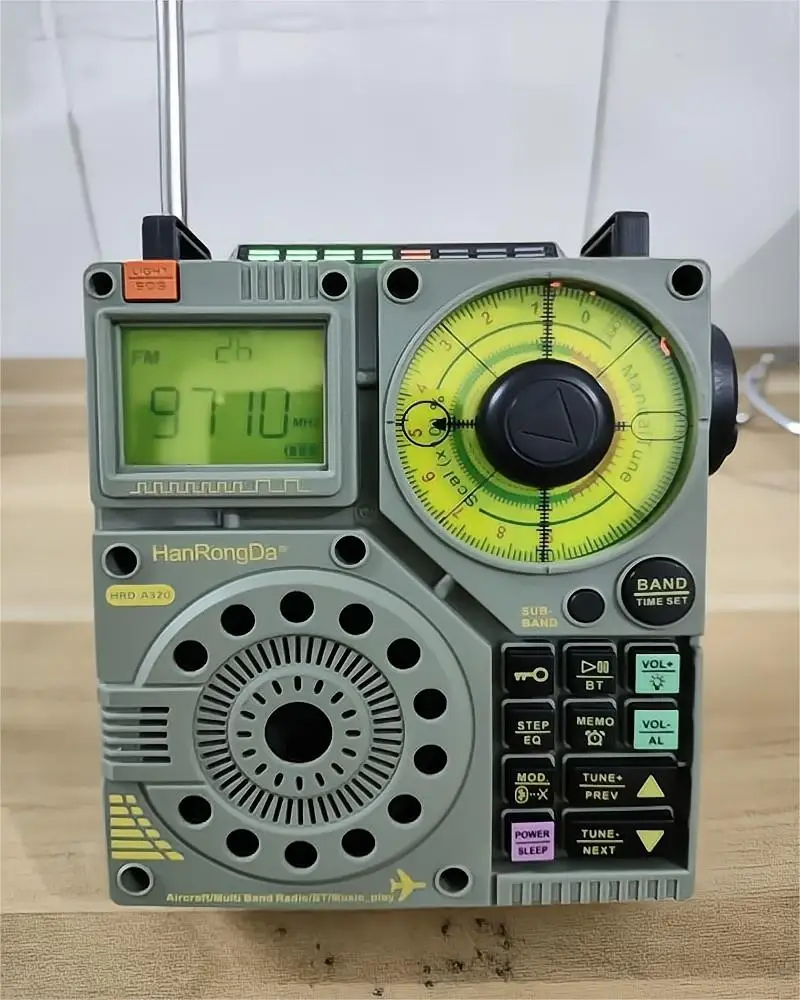 HRD-A320 AIR FM MW SW VHF WB Multi-band Radio Portable Bluetooth ...