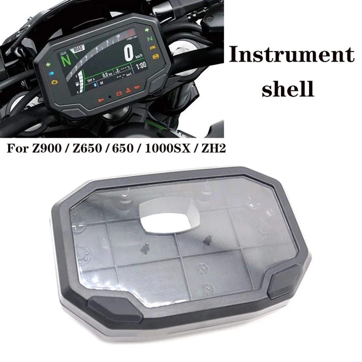 Motorcycle-LCD-Speedometer-Tachometer-Shell-Instrument-Case-Cover-for ...