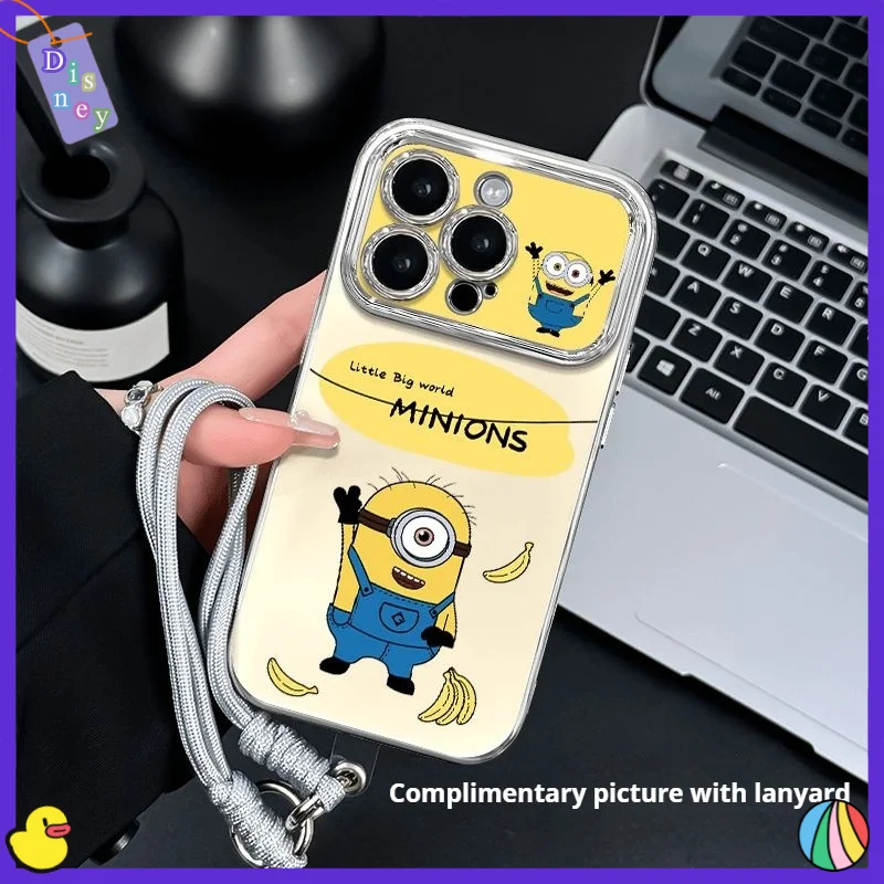 New-Cute-Cartoon-Minions-Phone-Case-Iphone-15-14-13-12-11-Pro-Max-X ...