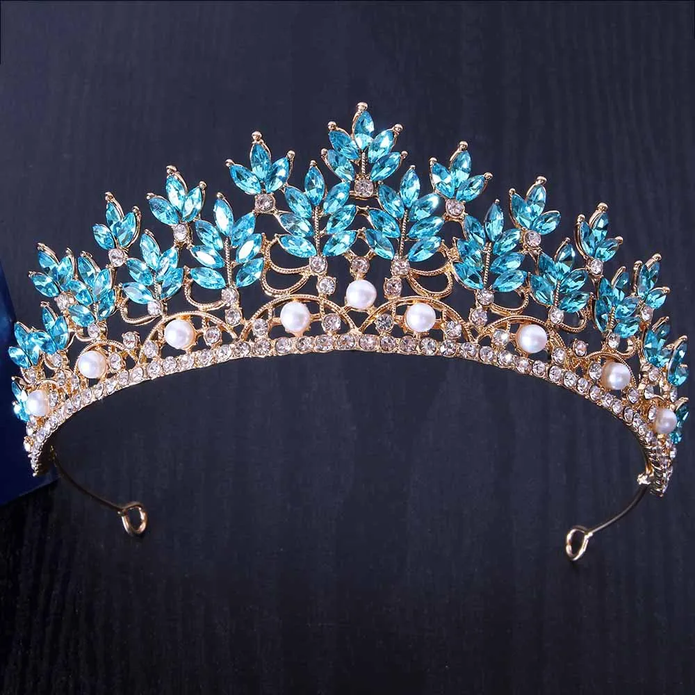 DIEZI-Baroque-New-Luxury-Sky-Blue-Crystal-Pearl-Crown-For-Women-Girls ...