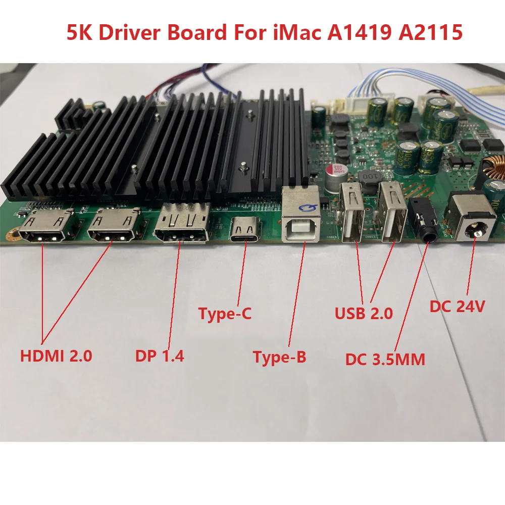 27-iMac-A1419-A2115-5K-LCD-Controller-DP-1-4-Type-c-Driver-Board-DIY ...