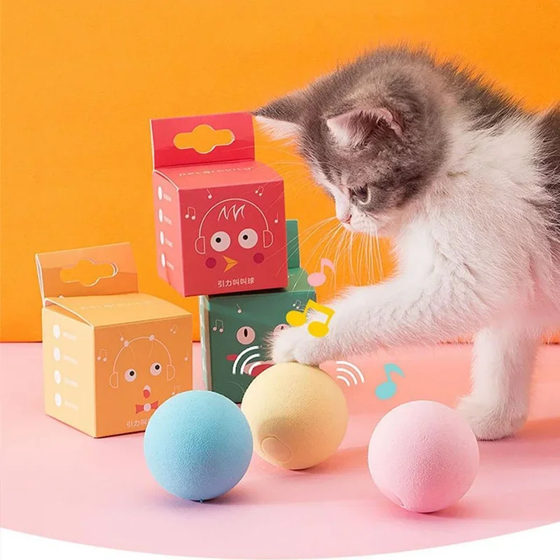 Smart-Cat-Voice-Toys-Interactive-Ball-Smart-Touch-Bird-Frog-Cricket ...