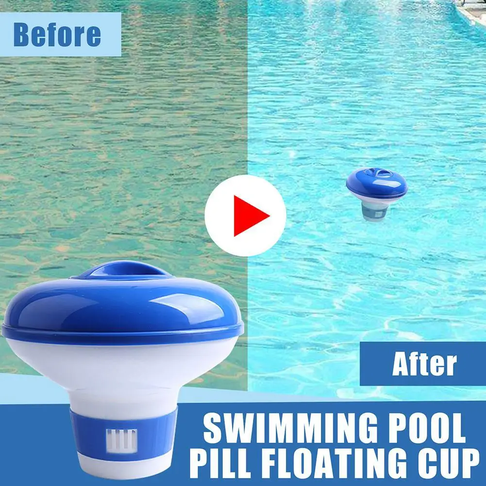 Floating-Swimming-Pool-Chemical-Floater-Chlorine-Bromine-Tablets ...