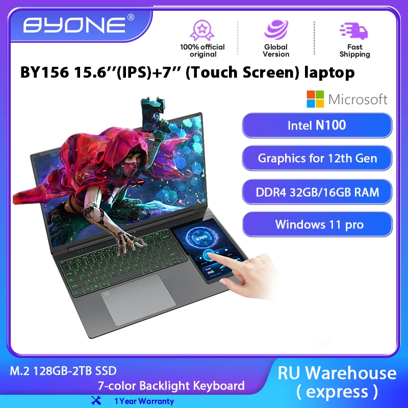 BYONE-ordenador-port-til-BY156-gr-ficos-Intel-N100-para-12th-Gen ...