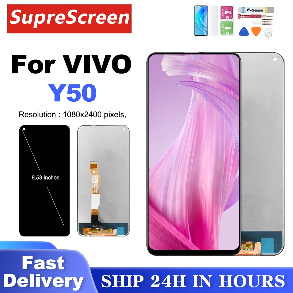 Y50 Screen for VIVO Y50 1935 V1965A Lcd Display Touch Screen Digitizer ...