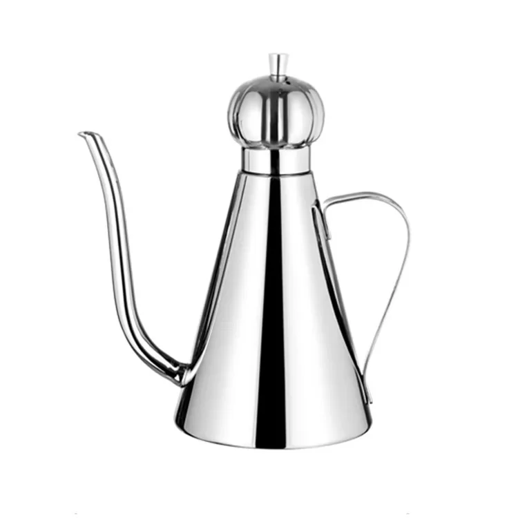 New 350Ml Olive Oil Dispenser Kitchen Stainless Steel Oil Vinegar Pot new-350ml-olive-oil-dispenser-kitchen-stainless-steel-oil-vinegar-pot