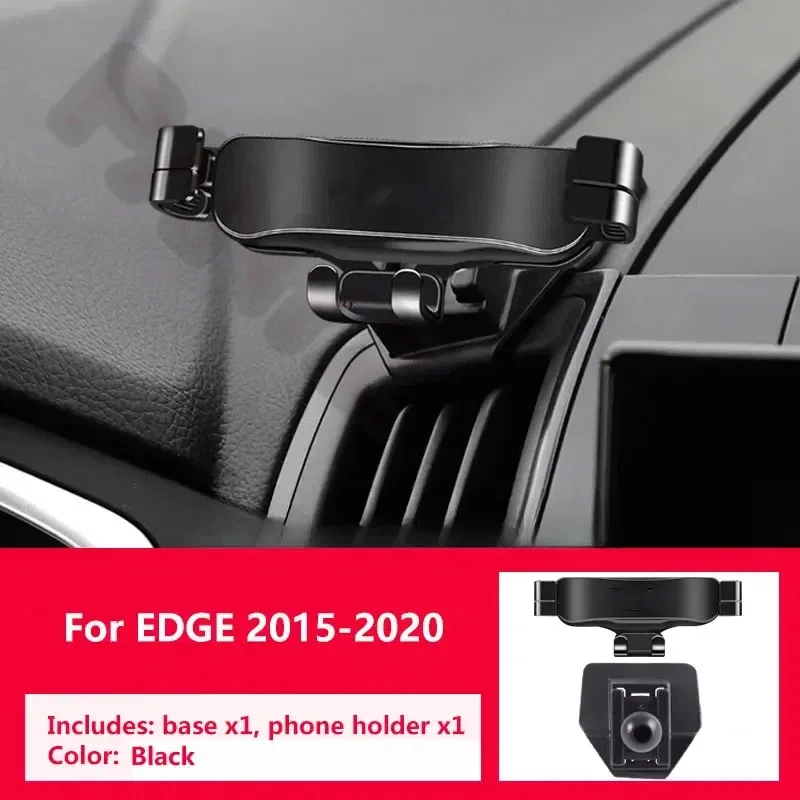 Gravity Car Accessories Phone Holder For Ford Edge 2015-2020 Not Block ...