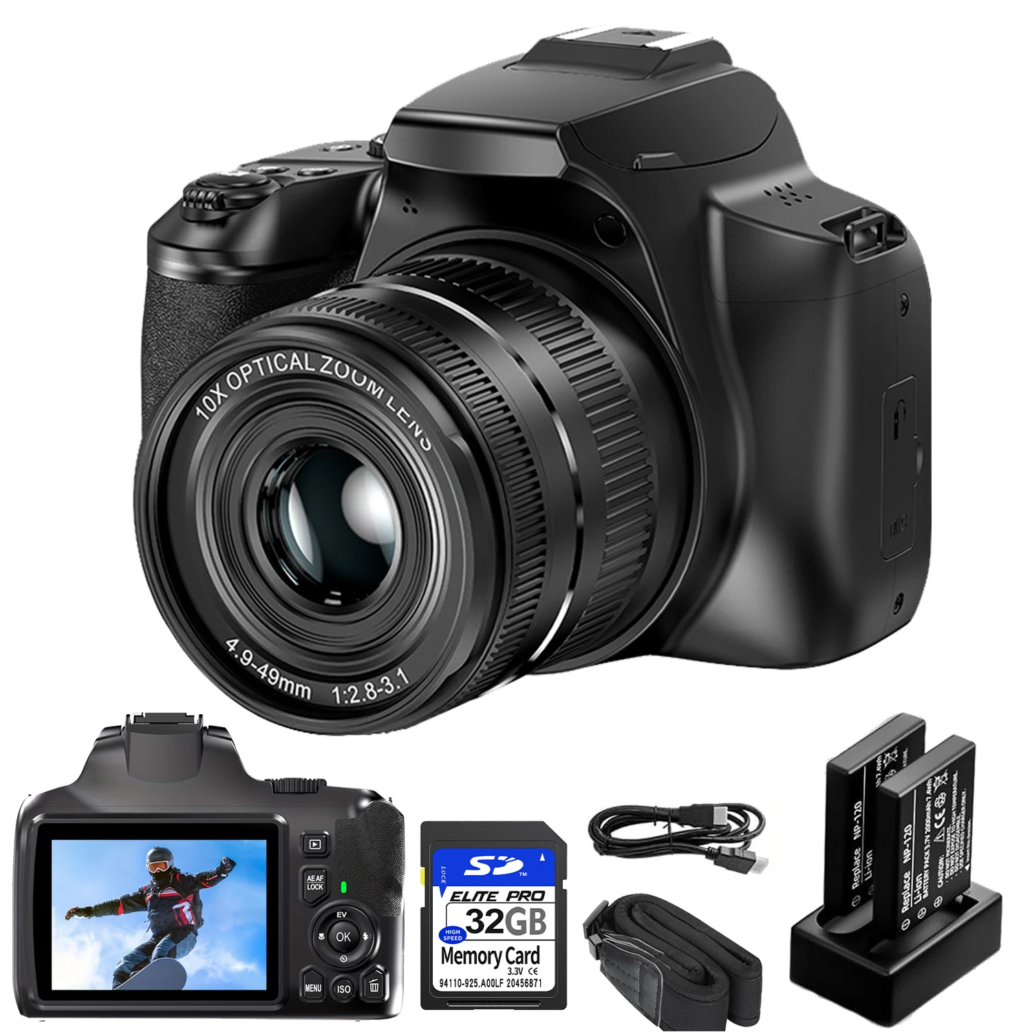 64MP-Digital-SLR-Camera-For-Photography-Auto-Focus-10X-Optical-Zoom ...