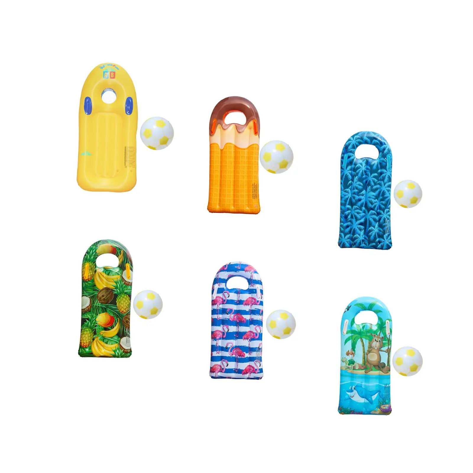 Inflatable-Surfboard-Toy-Water-Toy-Surfing-Body-Board-Inflatable-Paddle ...