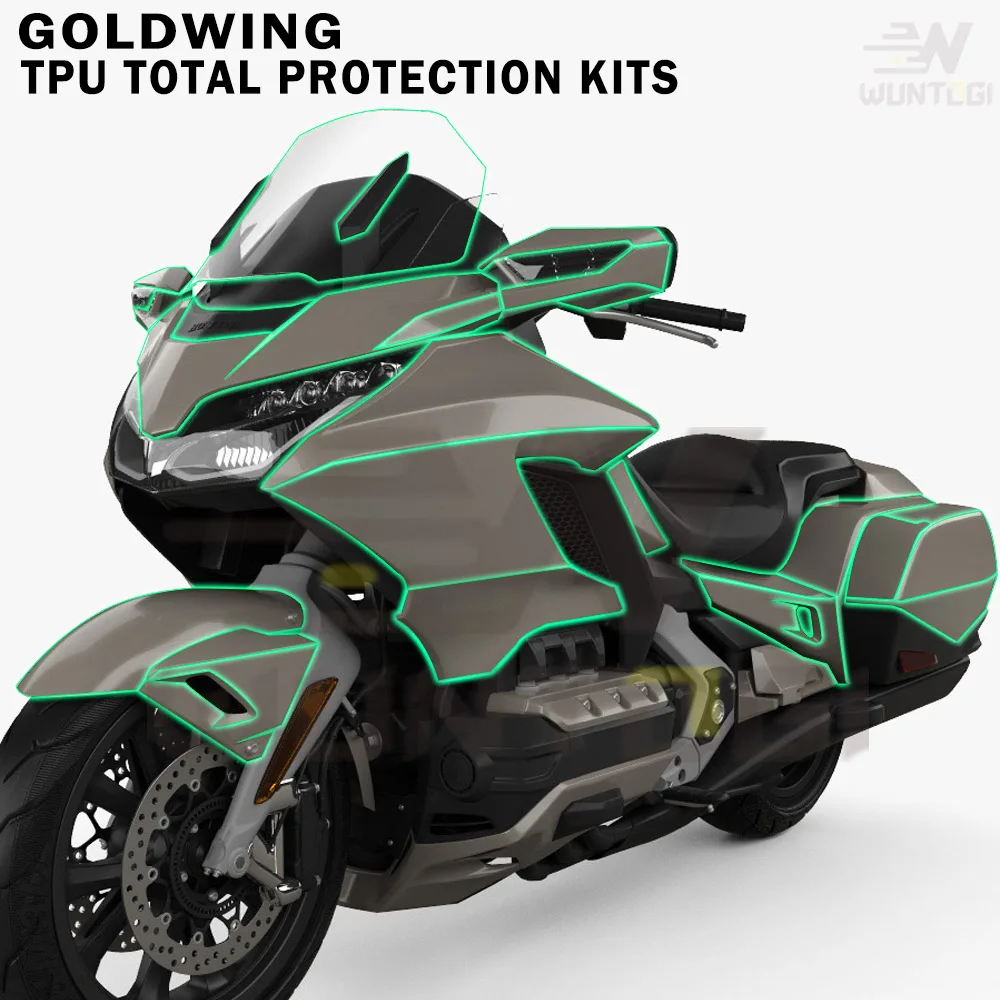 For-Honda-Goldwin-1800-GL1800-2023-2024-Paint-Protection-Film-Body-Protection-Sticker-TPU-Total ...