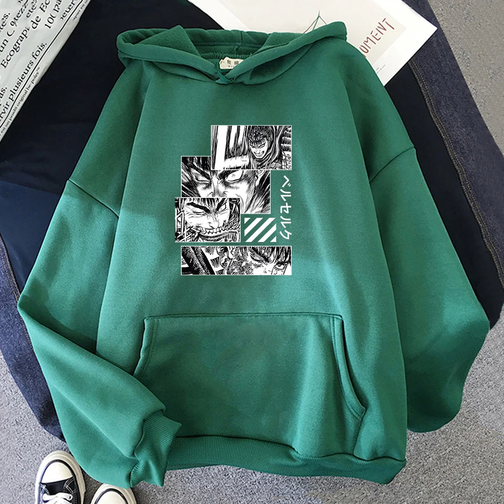 Japanese Anime Berserk Print Hoodies Men/women Graphic Sweatshirt ...