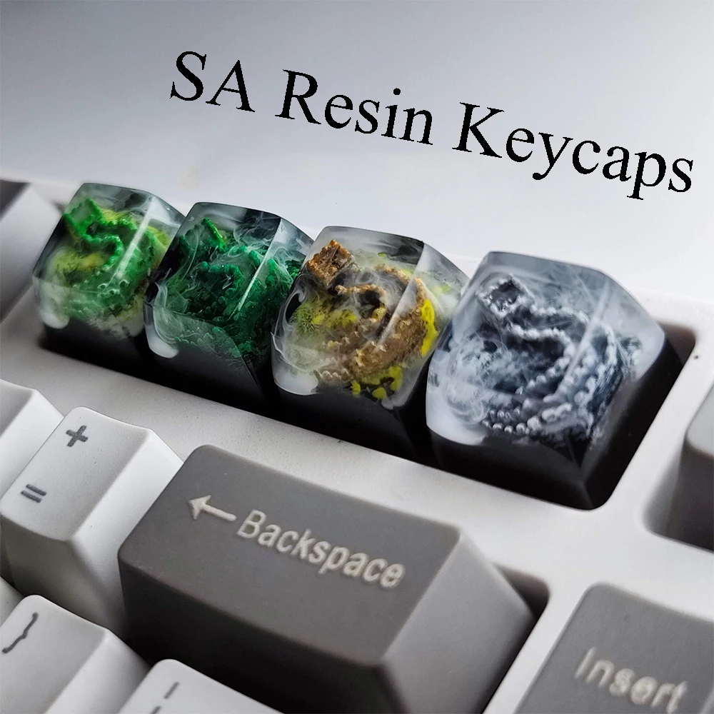The-Great-Wall-Landscape-Resin-Keycaps-SA-ESC-1U-Keycap-for-Cross ...