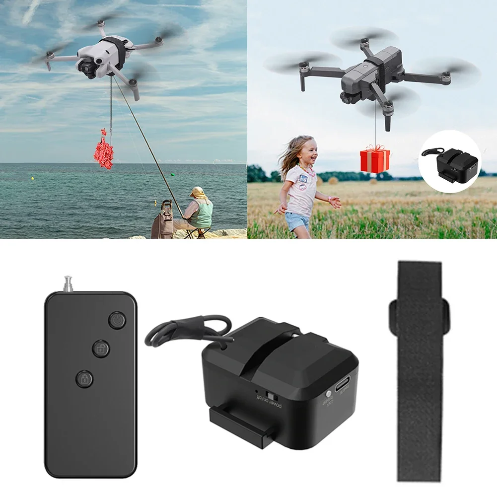 Drone-Thrower-for-DJI-Mini-4-Pro-Air-3-Universal-Delivery-Dropper-with ...