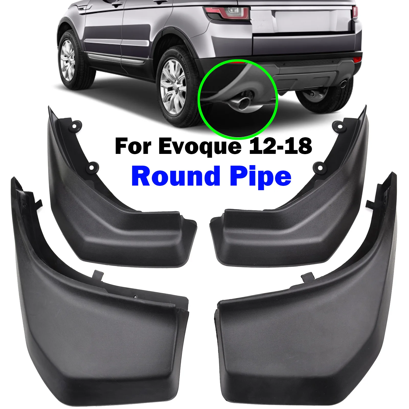 4X-For-RANGE-ROVER-EVOQUE-2012-2018-PURE-PRESTIGE-Car-Mud-Flaps-Splash ...